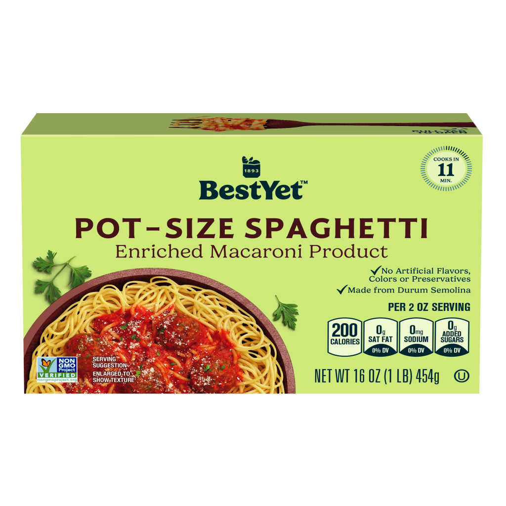 Pot Size Spaghetti - Best Yet Brand